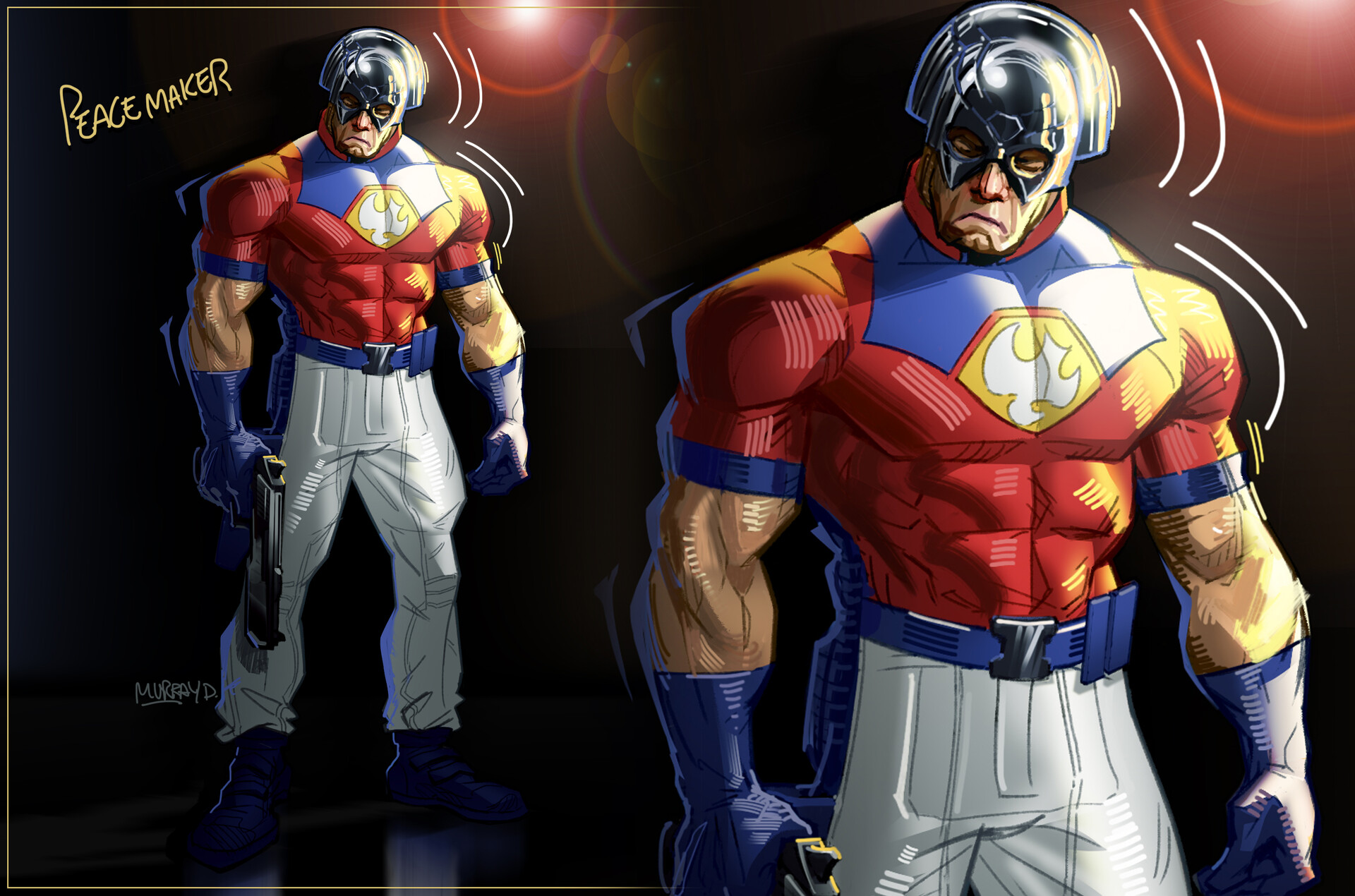 ArtStation - Peacemaker and Peacecycle