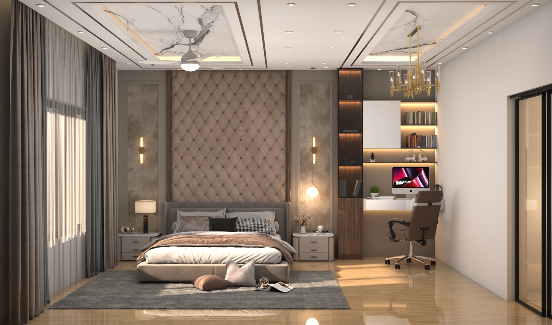 ArtStation - MASTER BEDROOM