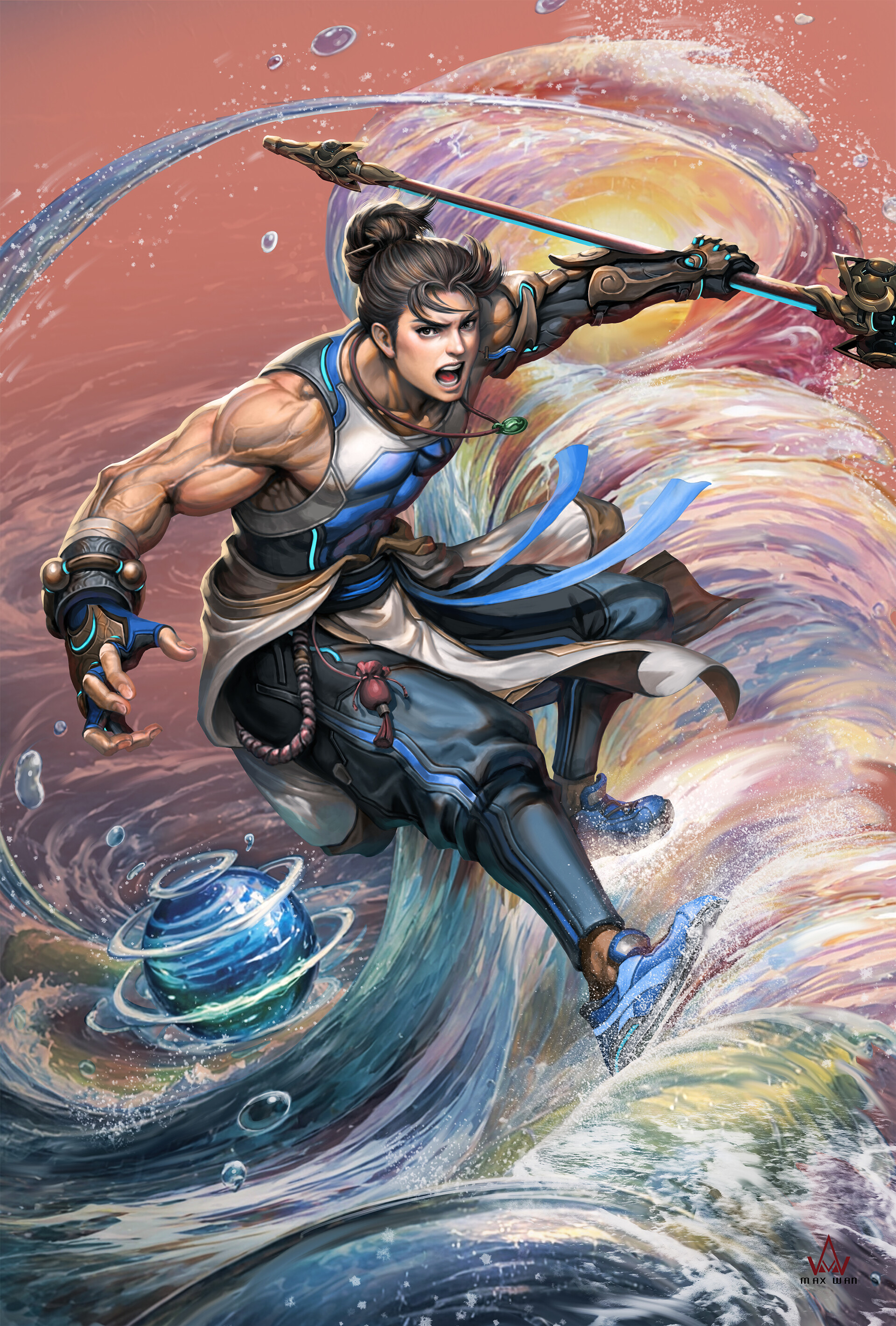 ArtStation - 《Overwatch》Wu Yang / Shading