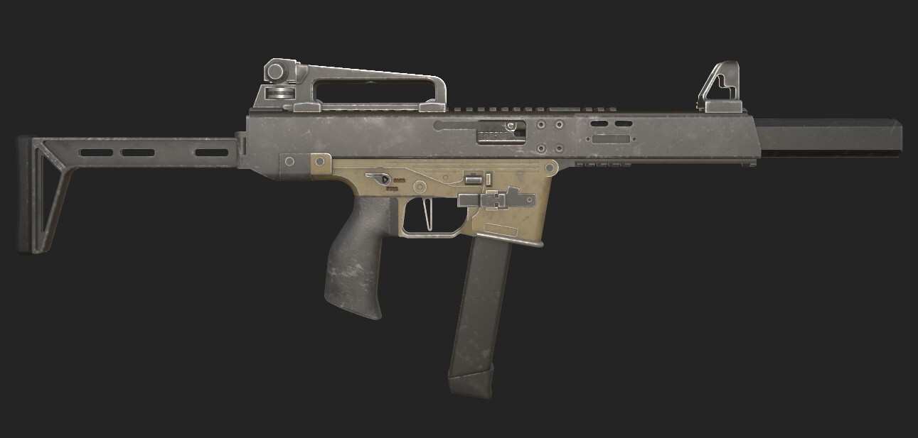 ArtStation - SMG Gun Concept