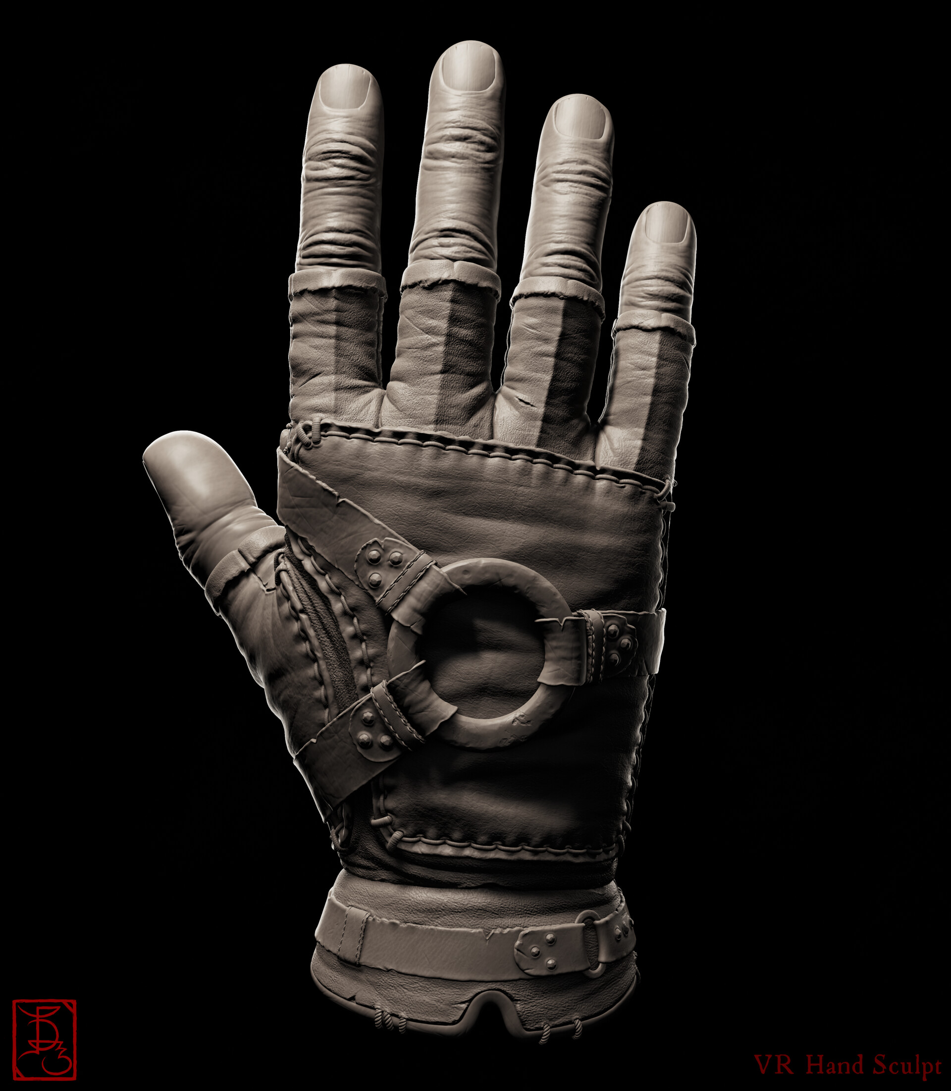 ArtStation - Low-poly VR Hand