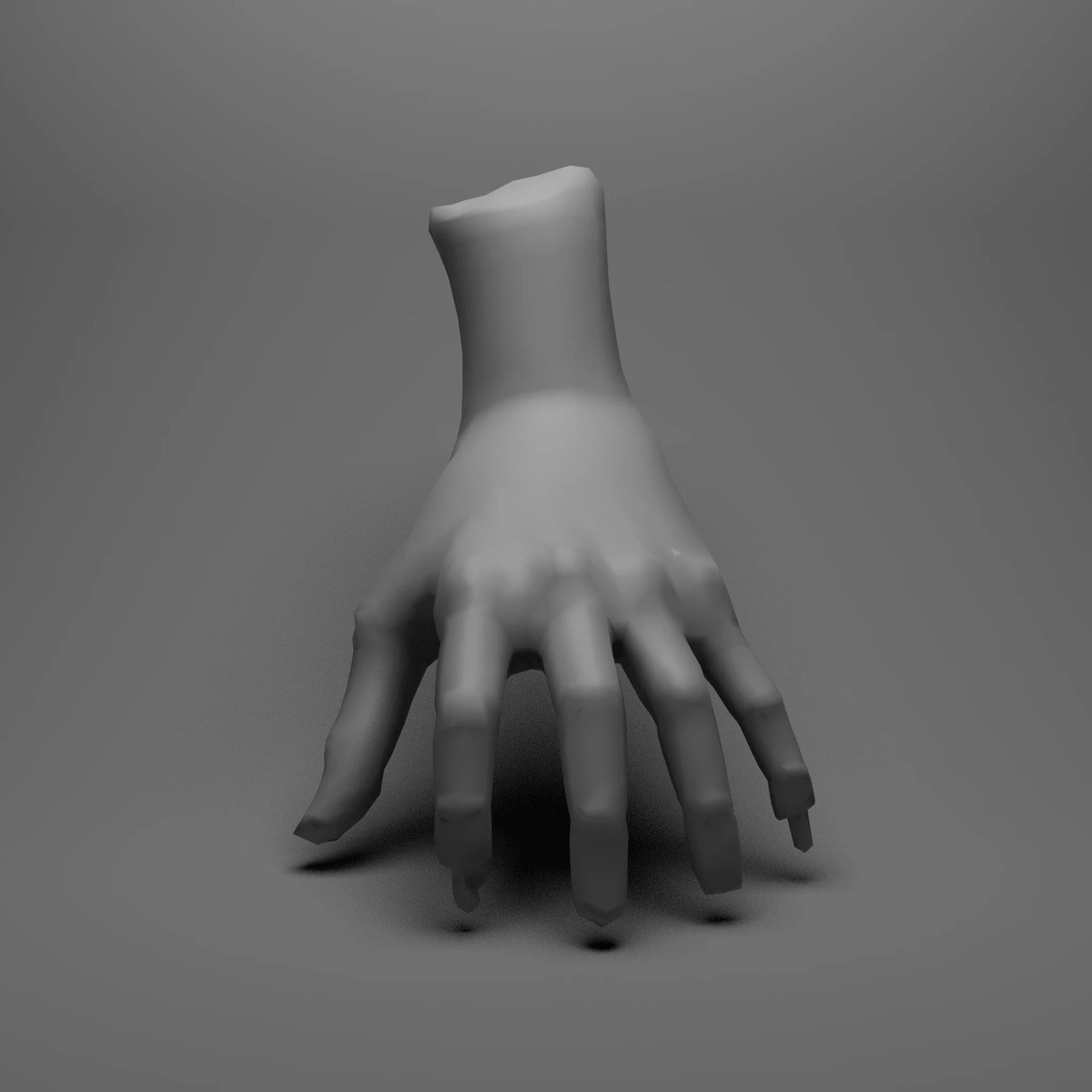 ArtStation - Zombie Hand 3D Model | Realistic Horror Sculpting & Rendering