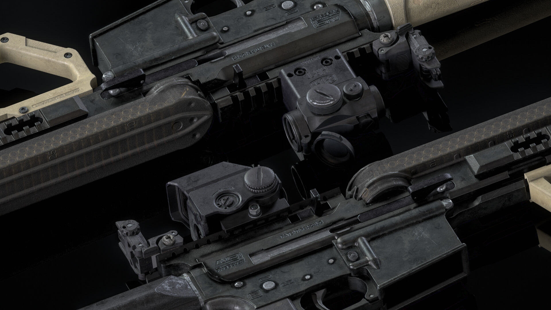 ArtStation - AR57 semi-automatic rifle