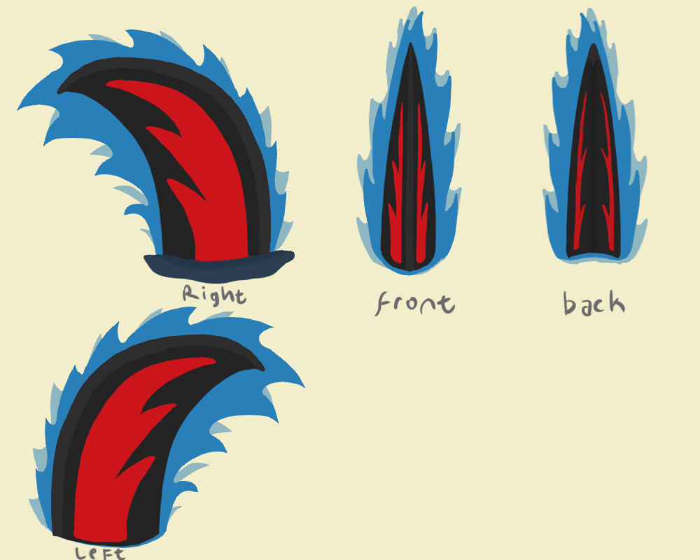 ArtStation - Weapon : Flying Blade | 2d Sprite Animation