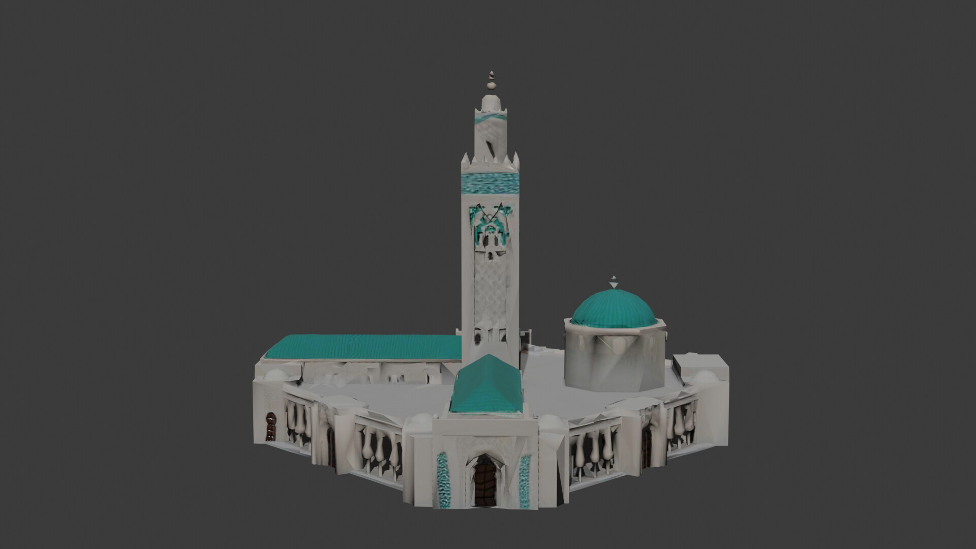 ArtStation - 3D MOROCCAN MOSQUE