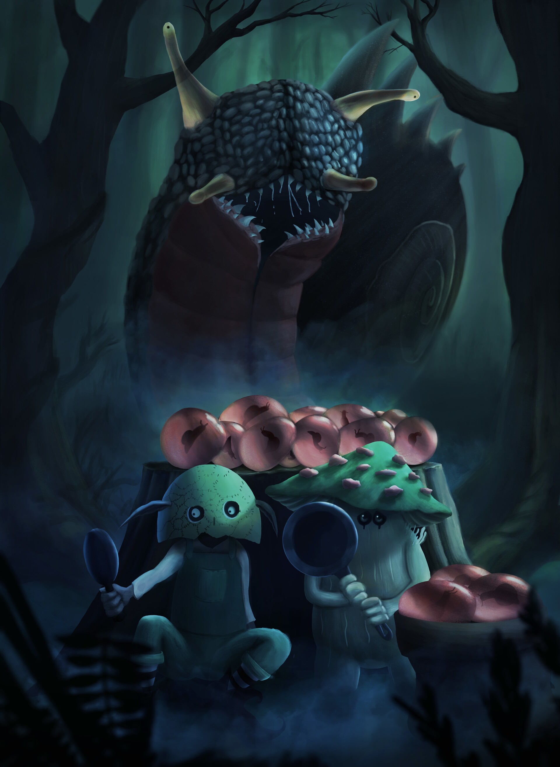 ArtStation - Dangerous encounter