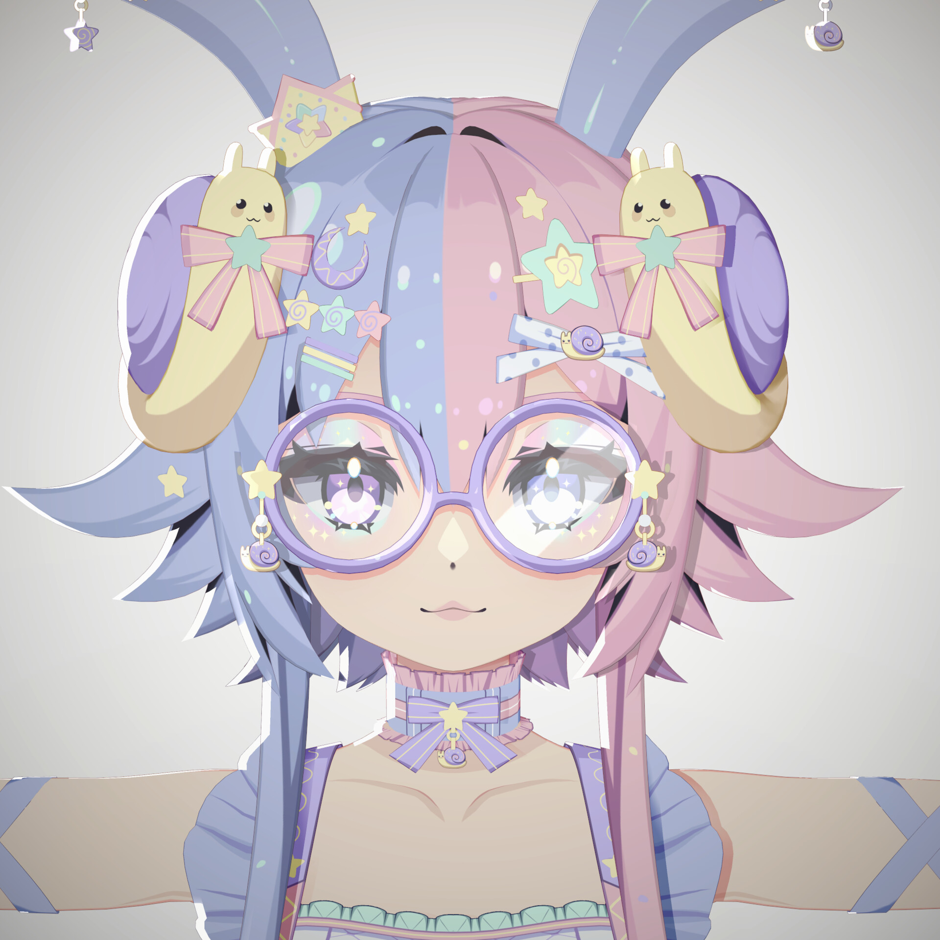 ArtStation - 3D Vtuber BelleSprout - Commission