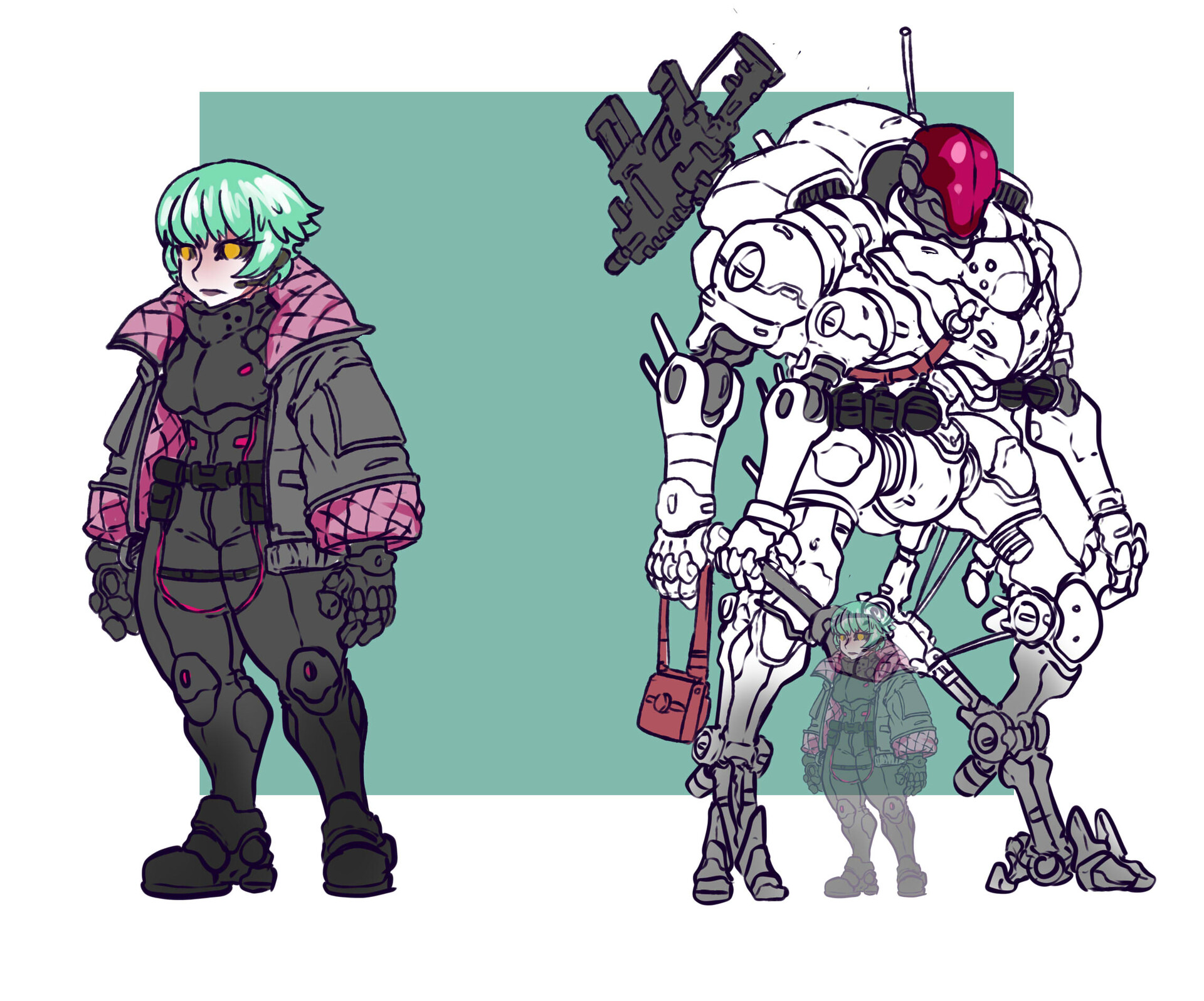 ArtStation - more lancer mechs