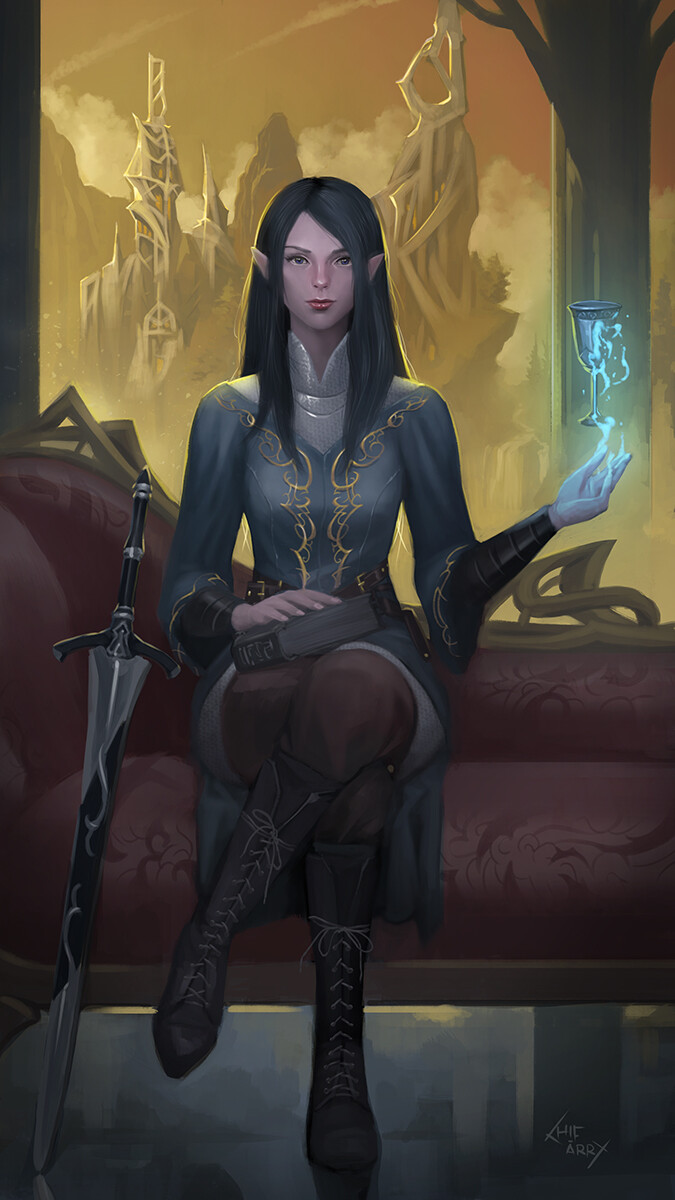 ArtStation - The Eldritch Knight