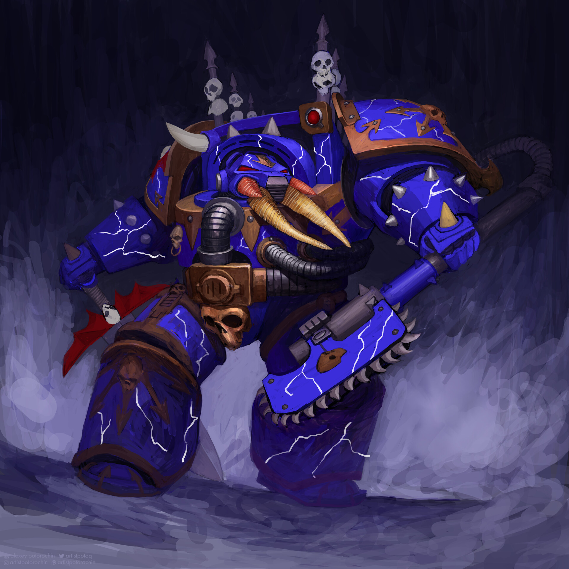 ArtStation - Night Lords Terminator 1996