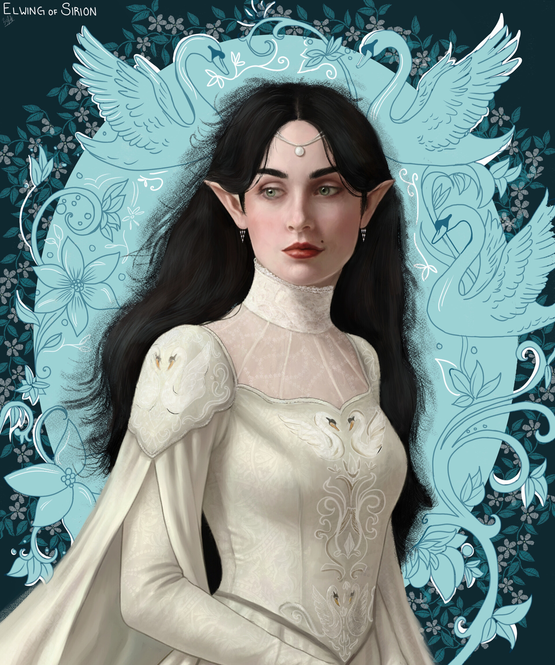 ArtStation - Elwing of Sirion [Tolkien]