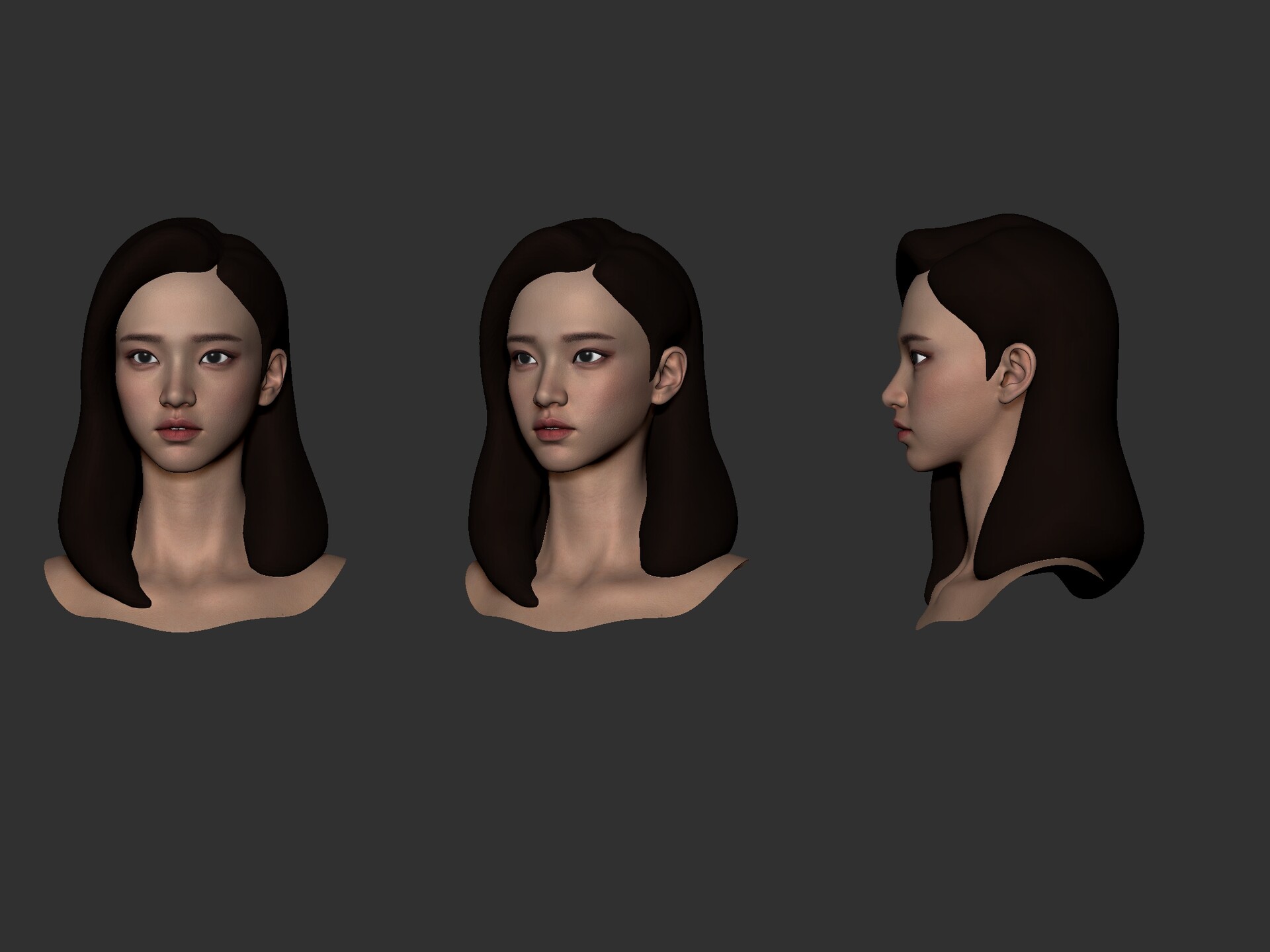 ArtStation - A 3d avatar exercise