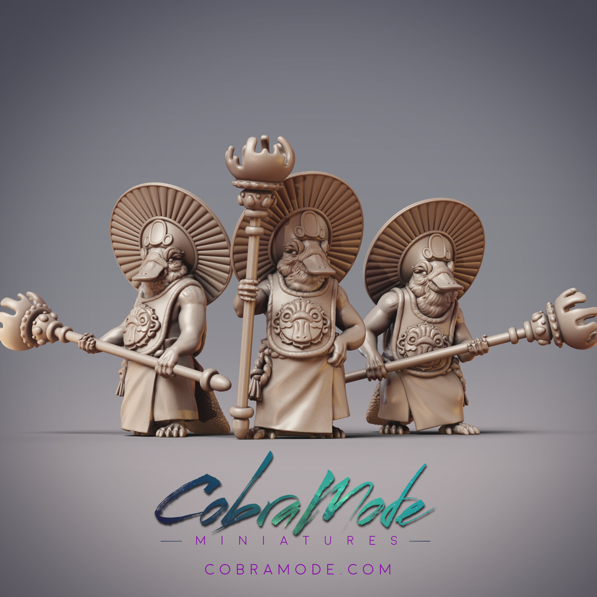 ArtStation - Boondaburra Temple Guards