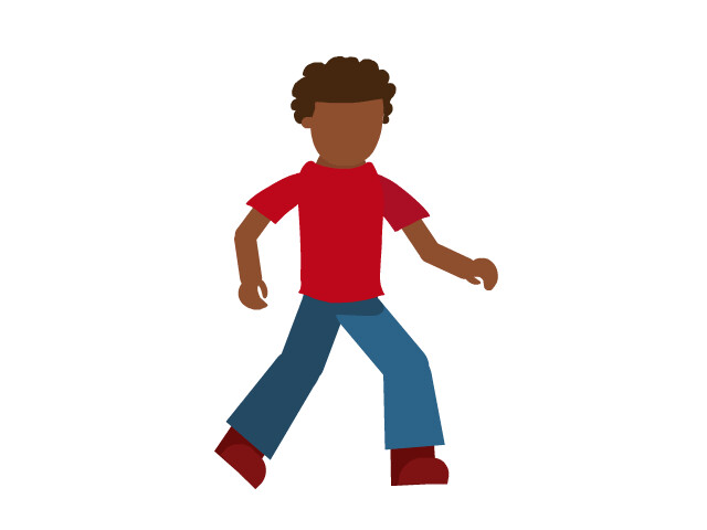 ArtStation - Character walk cycle