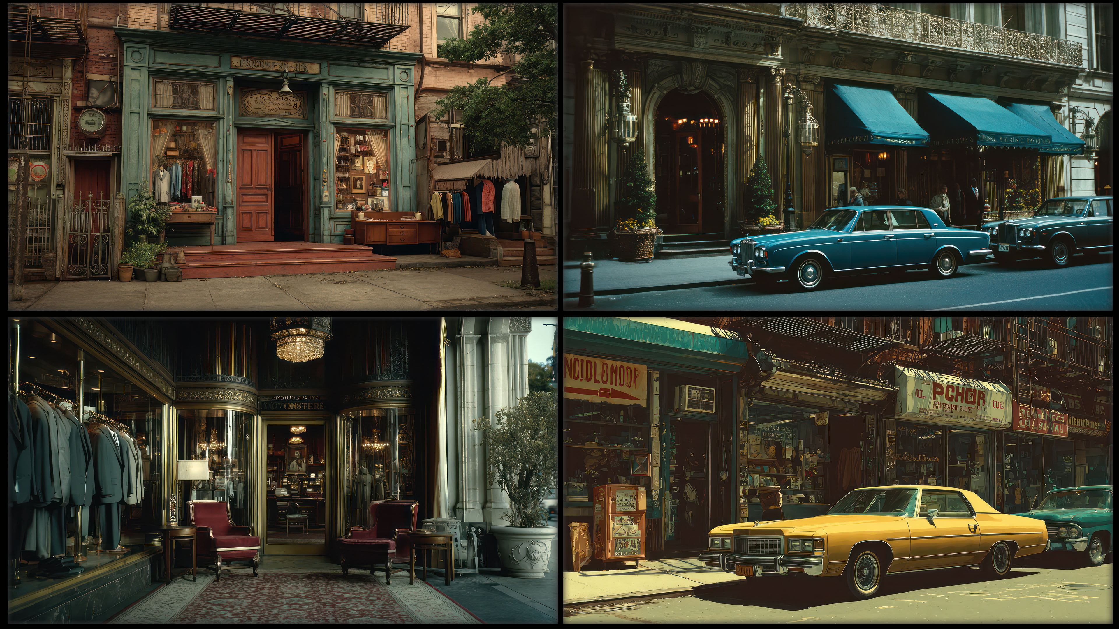 Ferial Concept - 🔹200 Vintage Tailor Shop _ Exterior Reference Image ...
