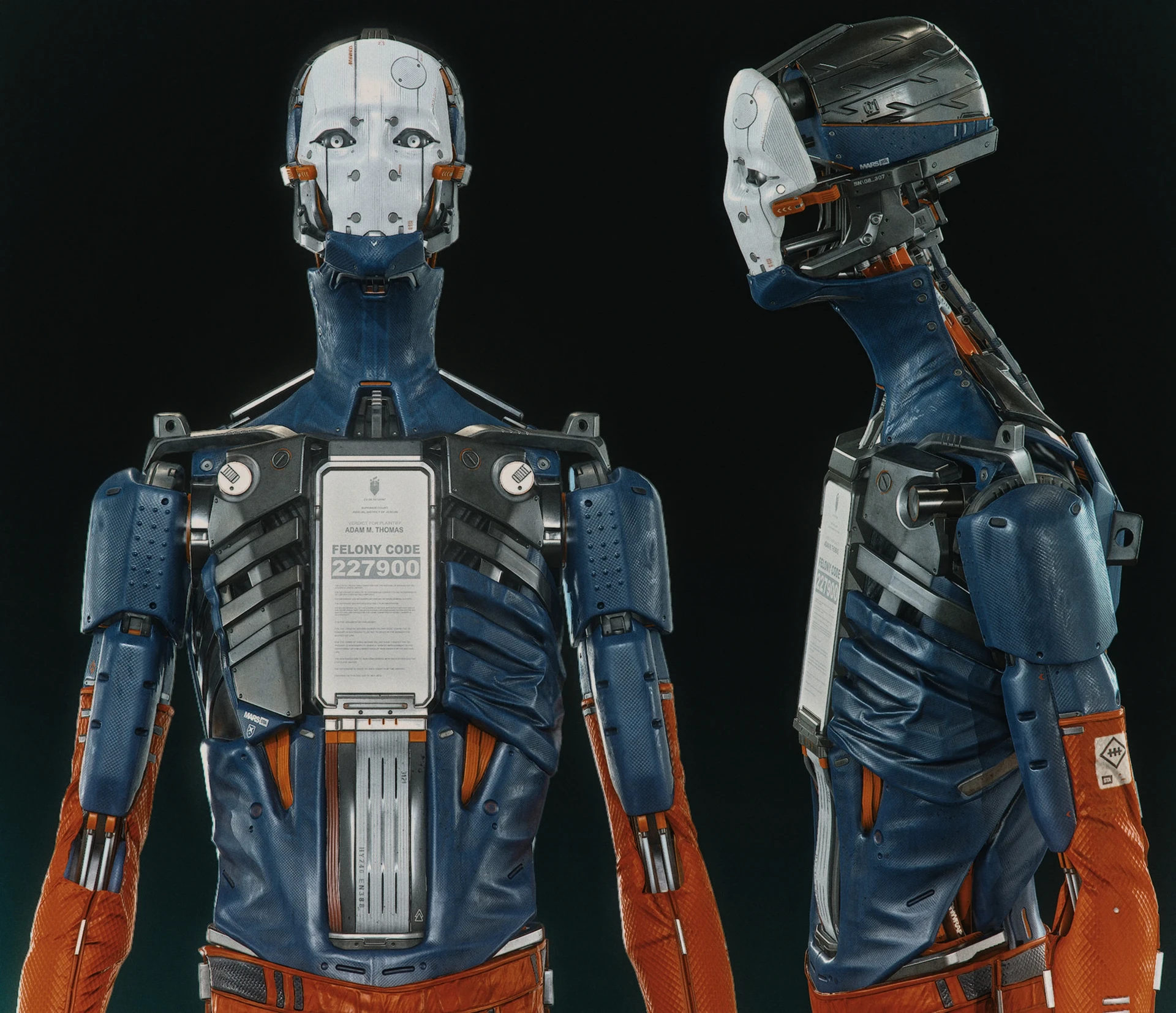 ArtStation - Adam character work