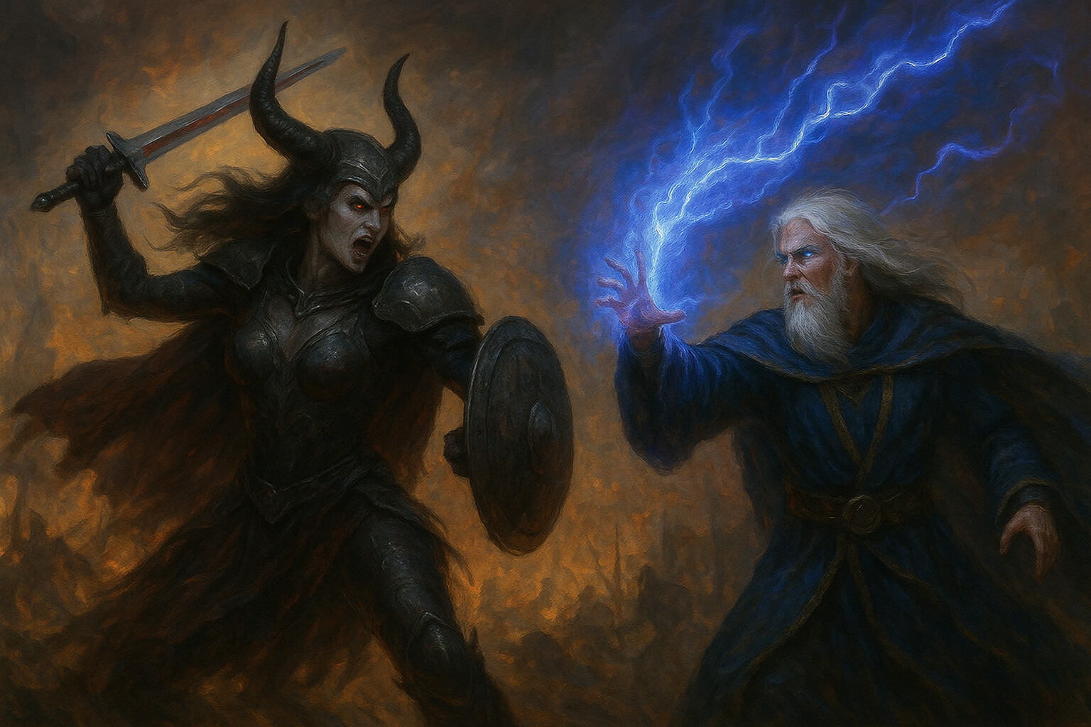 ArtStation - Dark vs Light