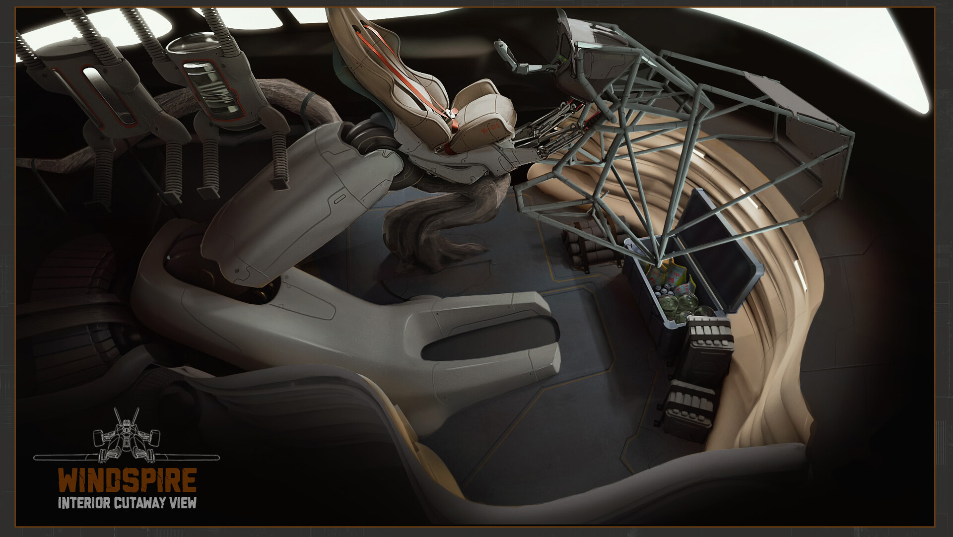 ArtStation - Windspire Cockpit