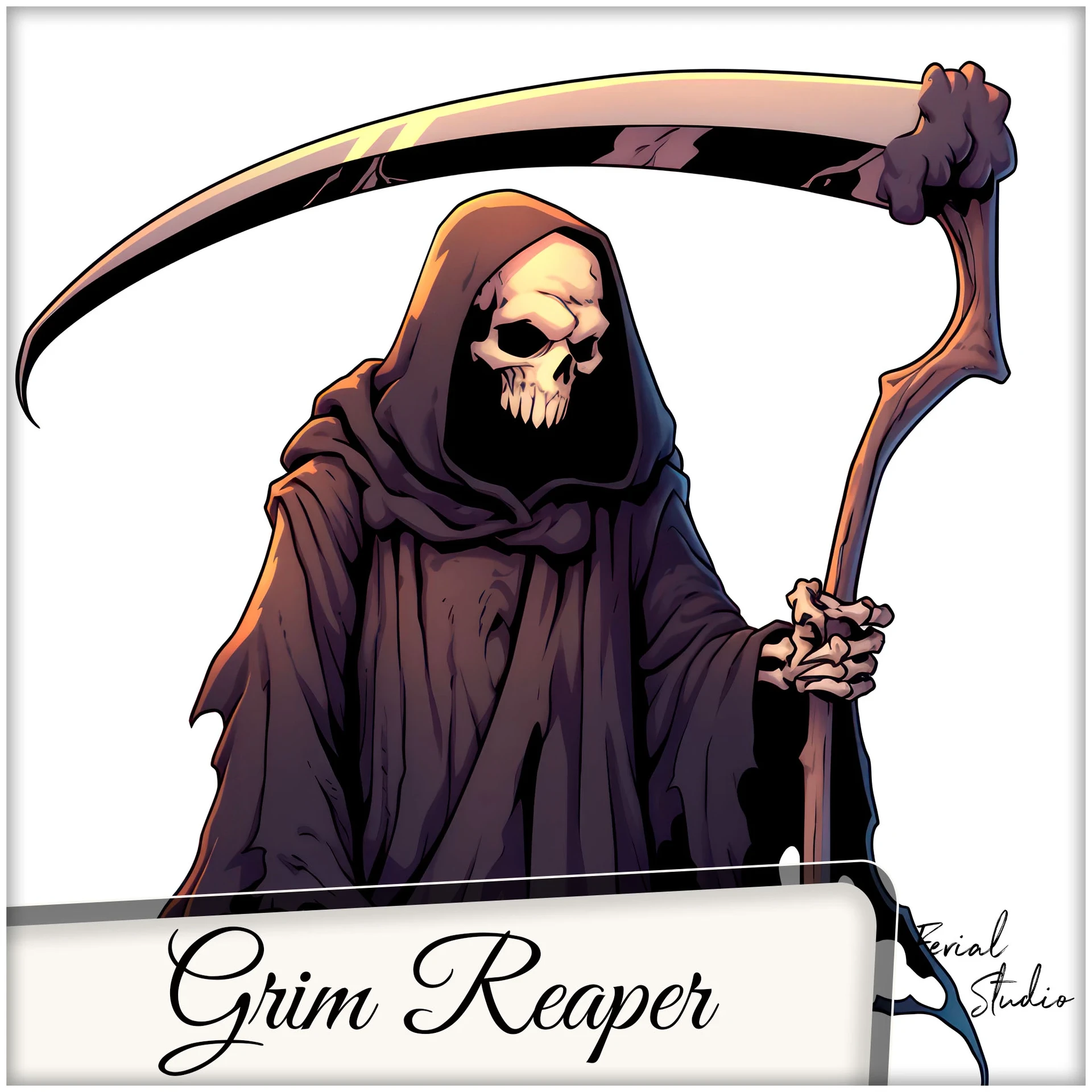 ArtStation - 🔹240 Grim Reaper - Cartoon Character Reference Image Pack ...