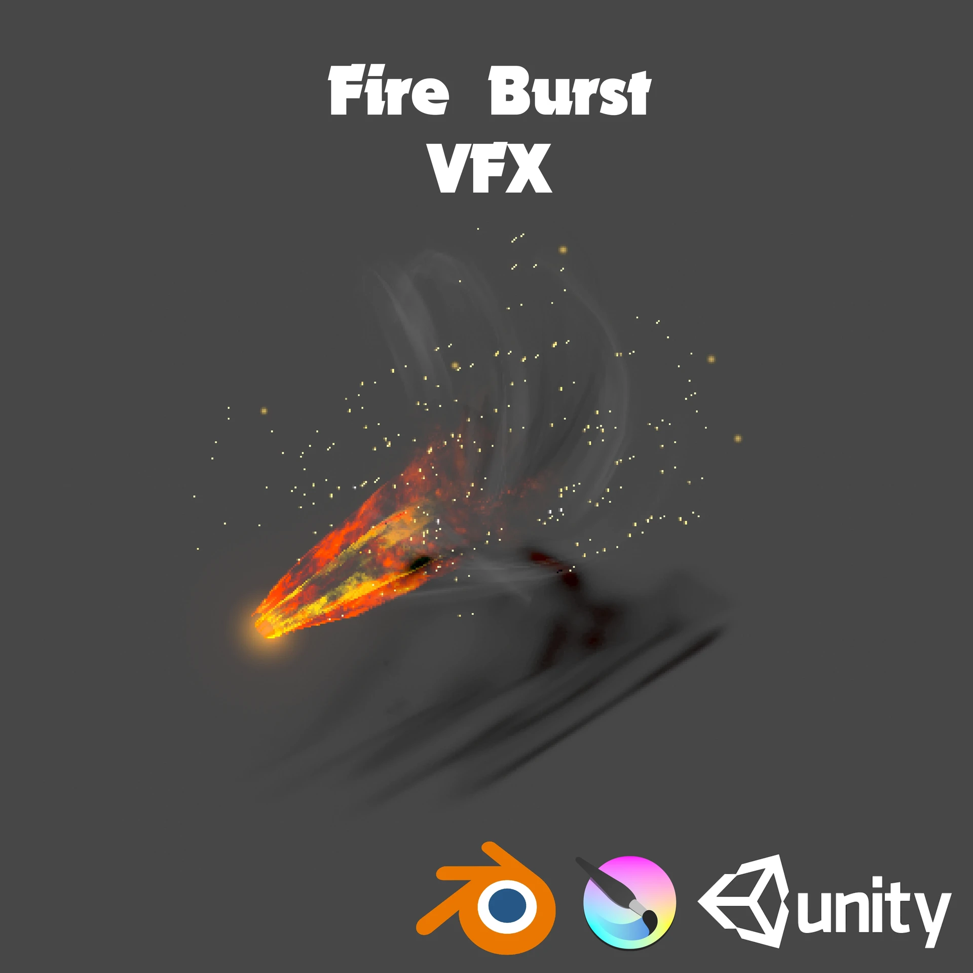 ArtStation - Fire Burst VFX