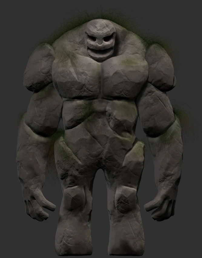 ArtStation - The Ancient Golem