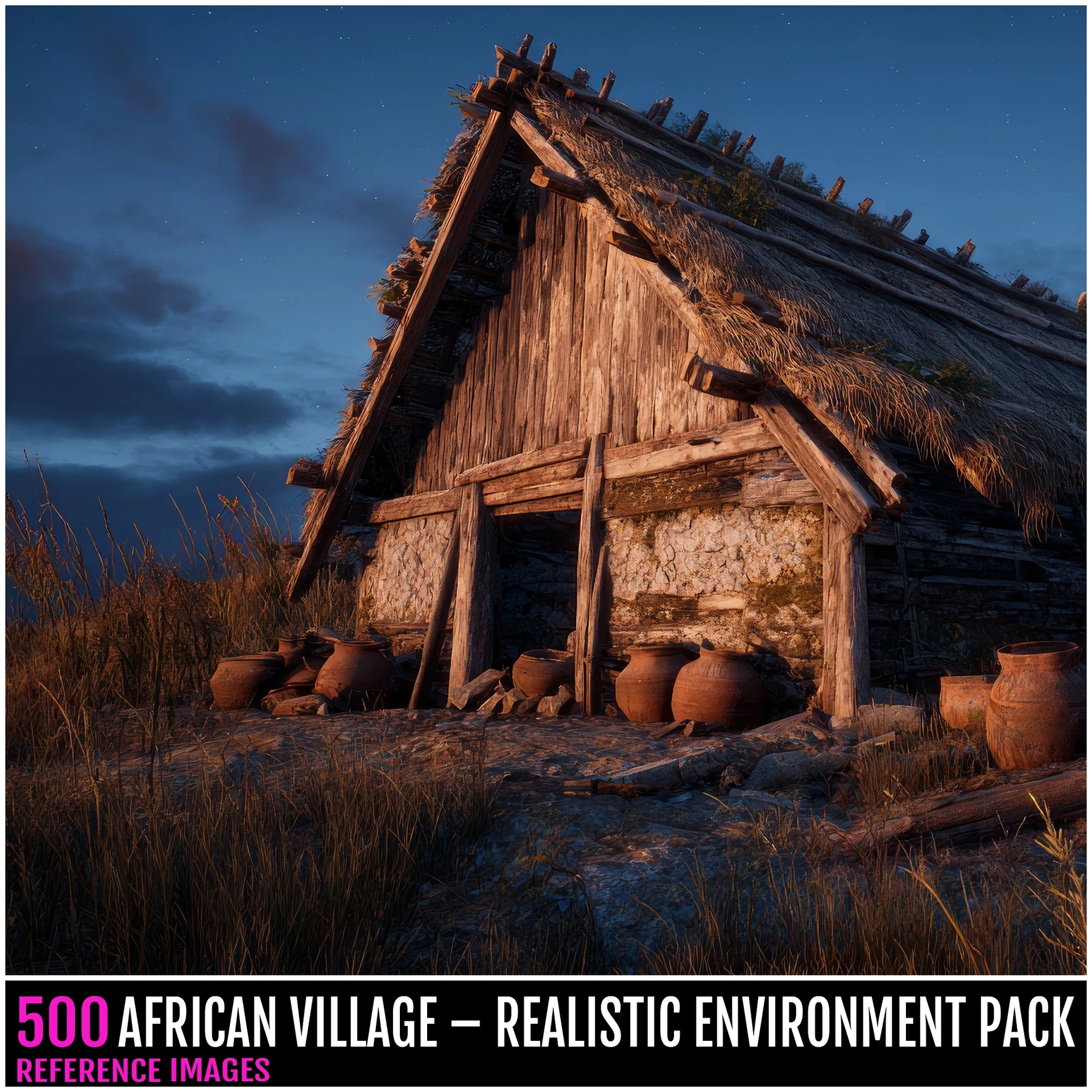 Isabelle Studio (¥¥ Isabelle ¥¥) - 500 AFRICAN VILLAGE – REALISTIC ...