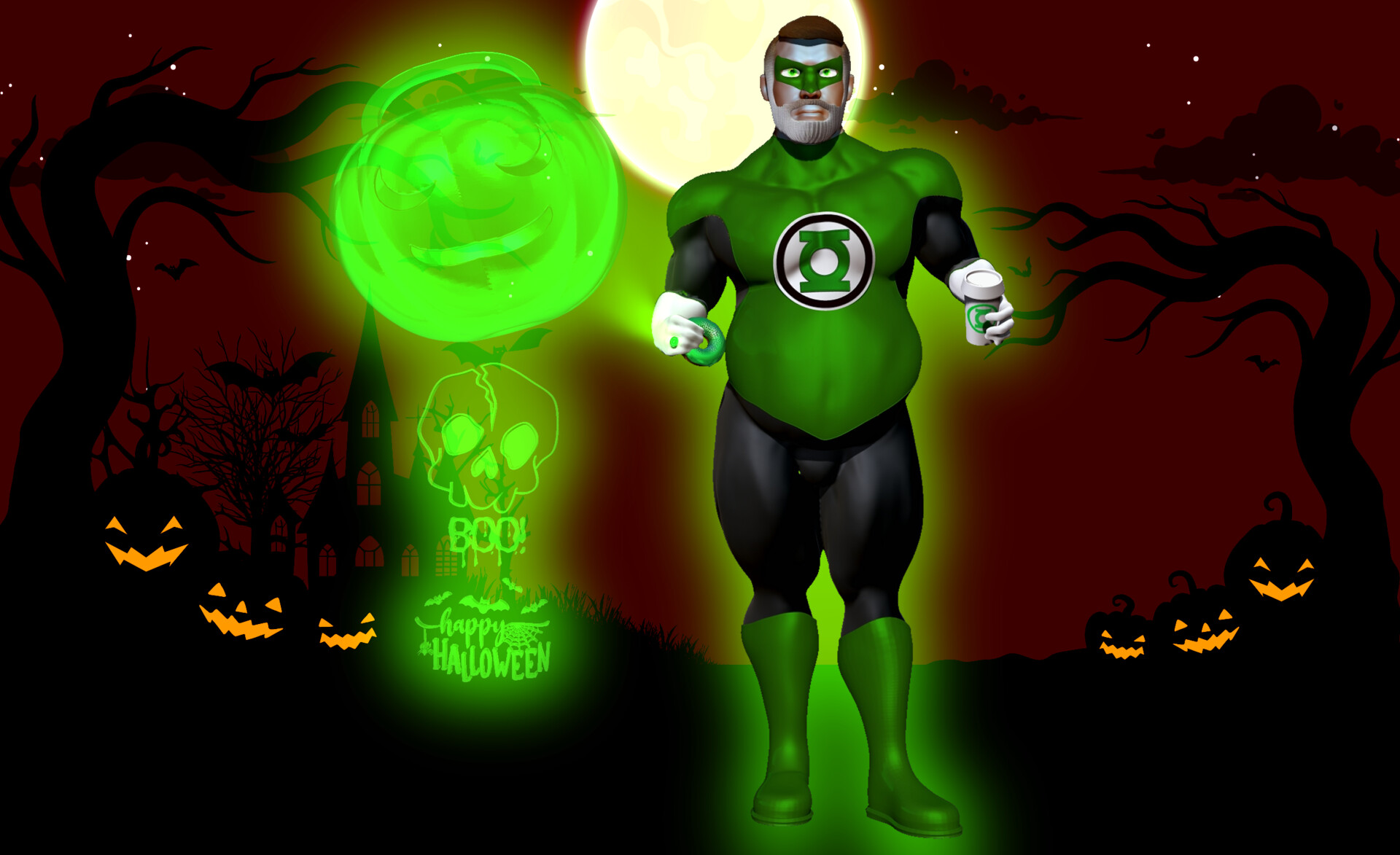 ArtStation - Hal Jordan Is Sixty-Six