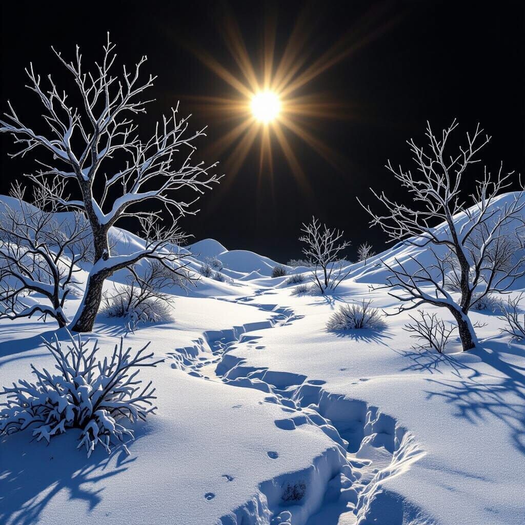 ArtStation - A Winter Scene 4