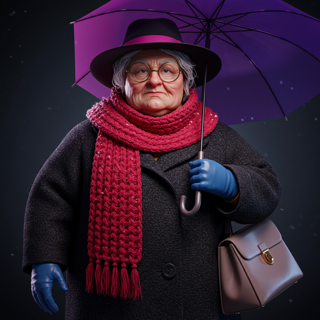 ArtStation - More Giles' Granny 5