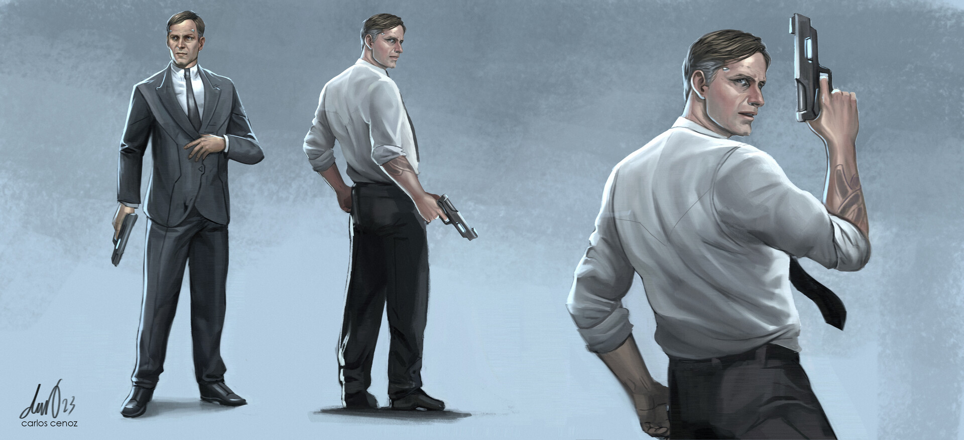 ArtStation - Mafia Character Design