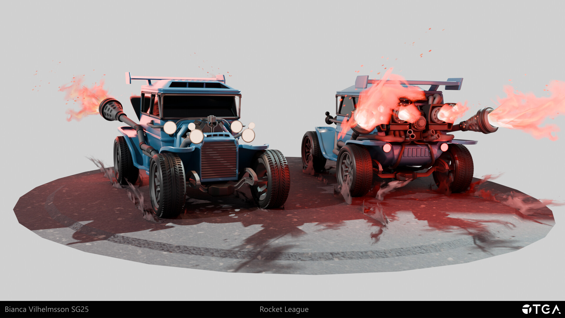 ArtStation - Rocket leauge car fan concept