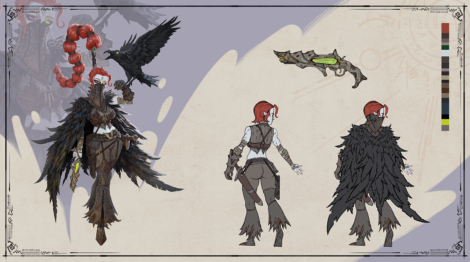 ArtStation - Aelira, the Soulbound Huntress