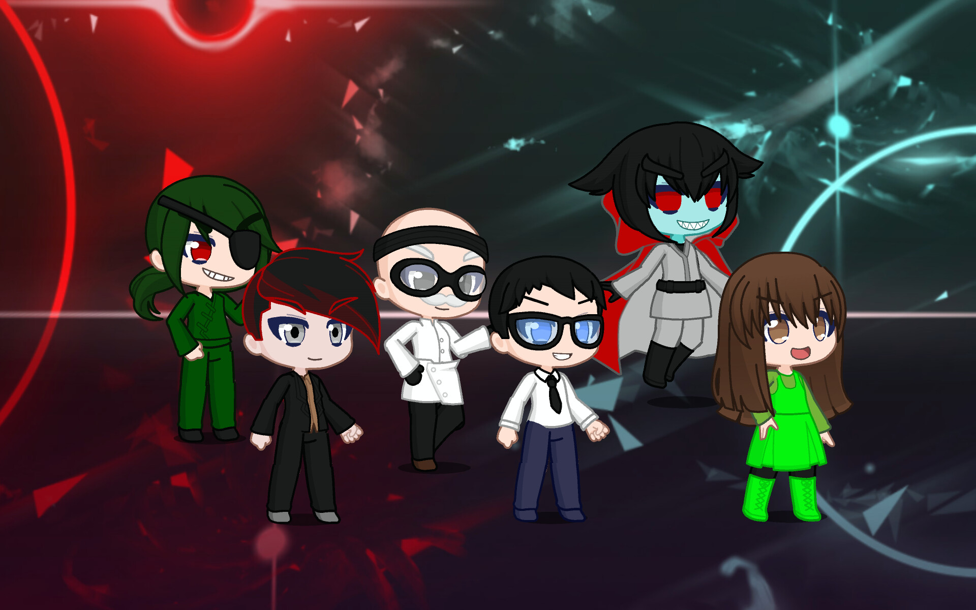 ArtStation - The Evil Syndicate in Gacha Life 2