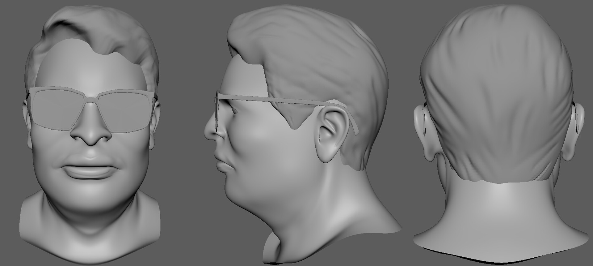 ArtStation - 3d model face matching