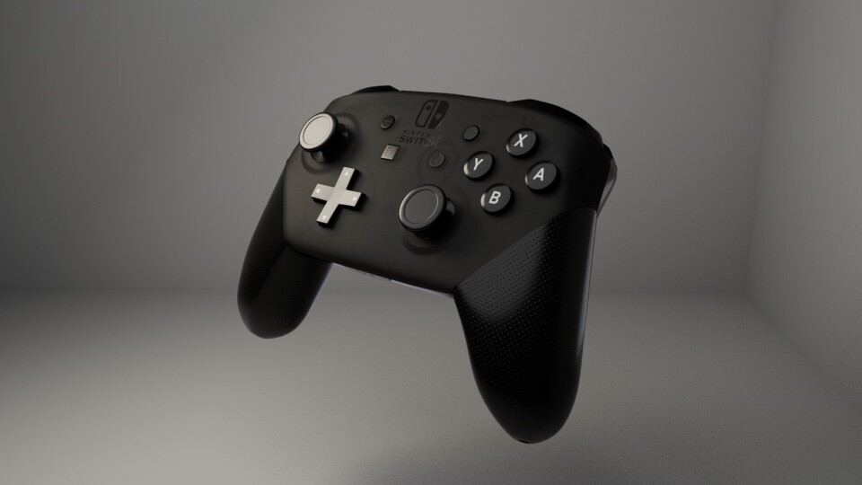 ArtStation - Nintendo Switch Pro Controller