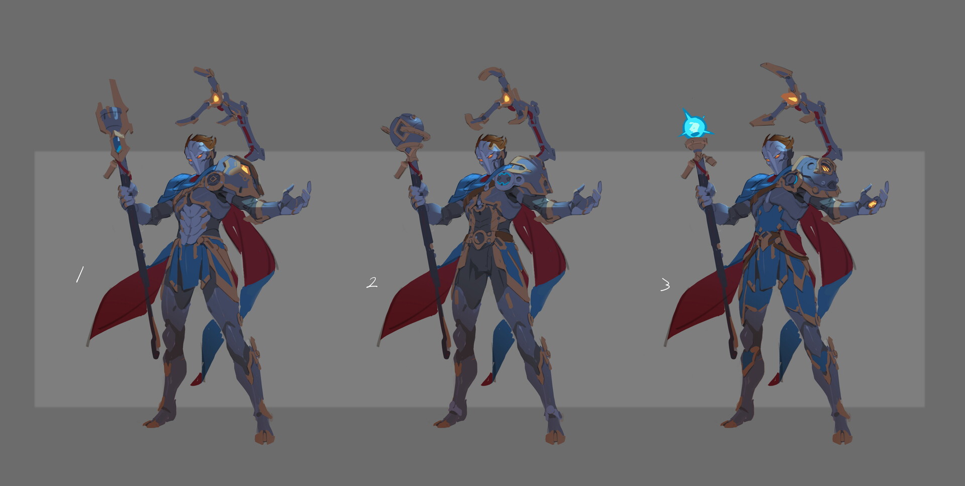 Machine Herald Viktor : In-game Artwork and Sketches-花瓣网