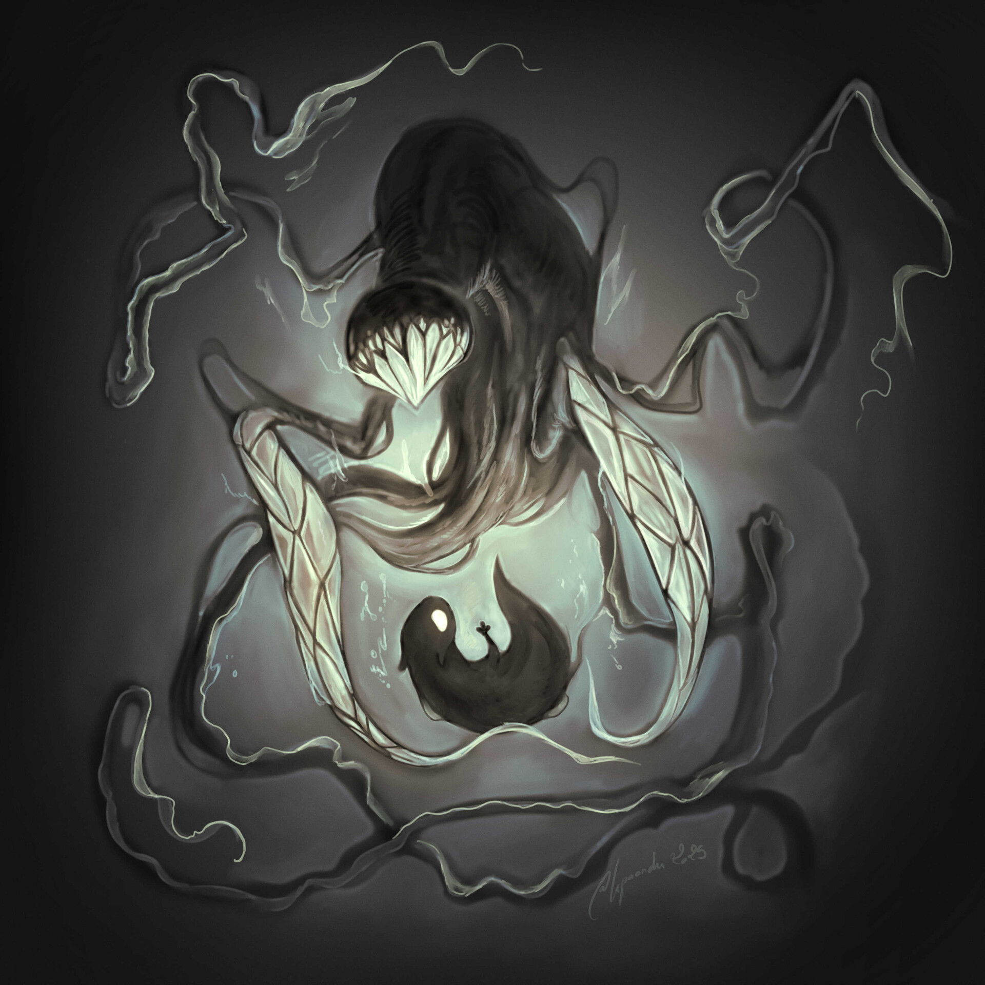 ArtStation - the watcher : rainworld dlc