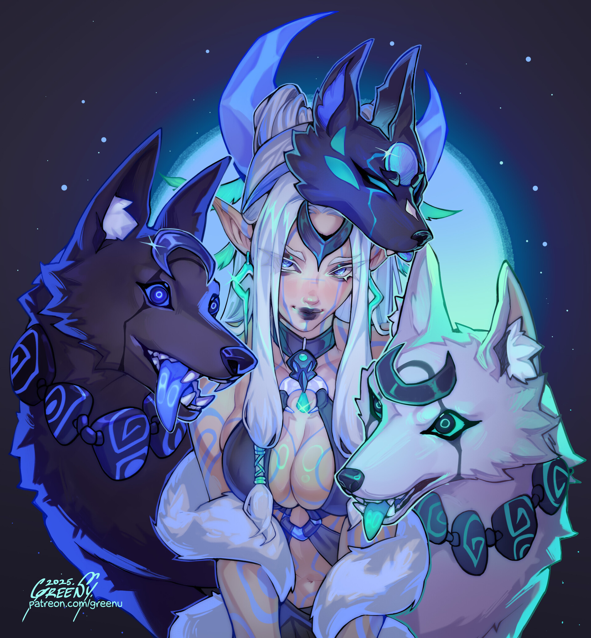 ArtStation - Moon Shaman Design