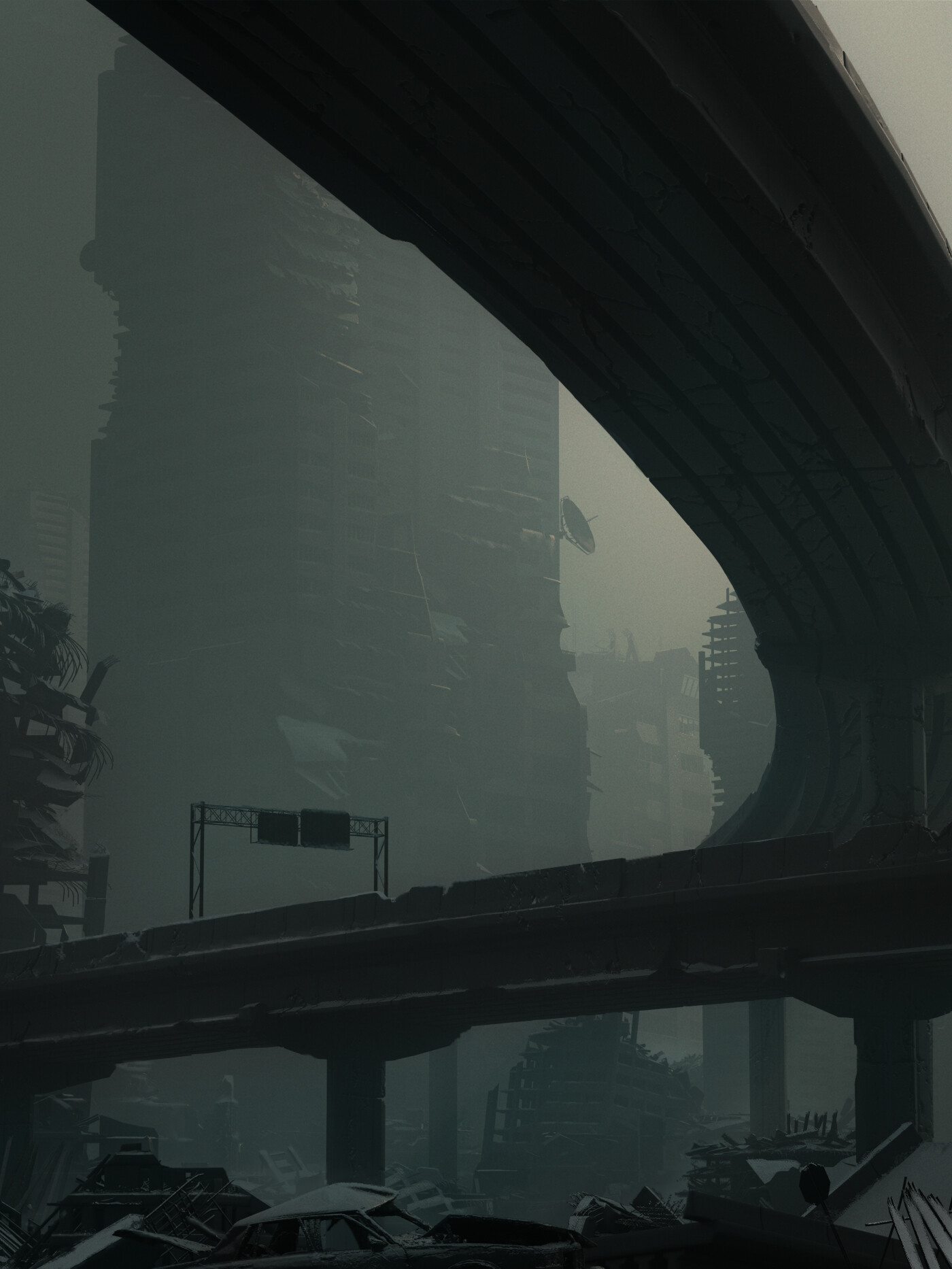 ArtStation - City Fallout