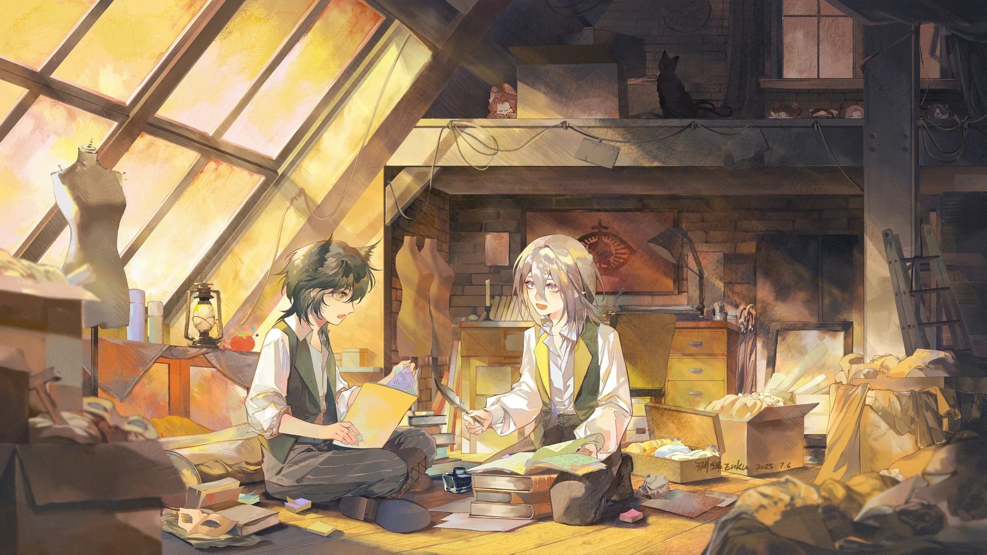 ArtStation - Peaceful time