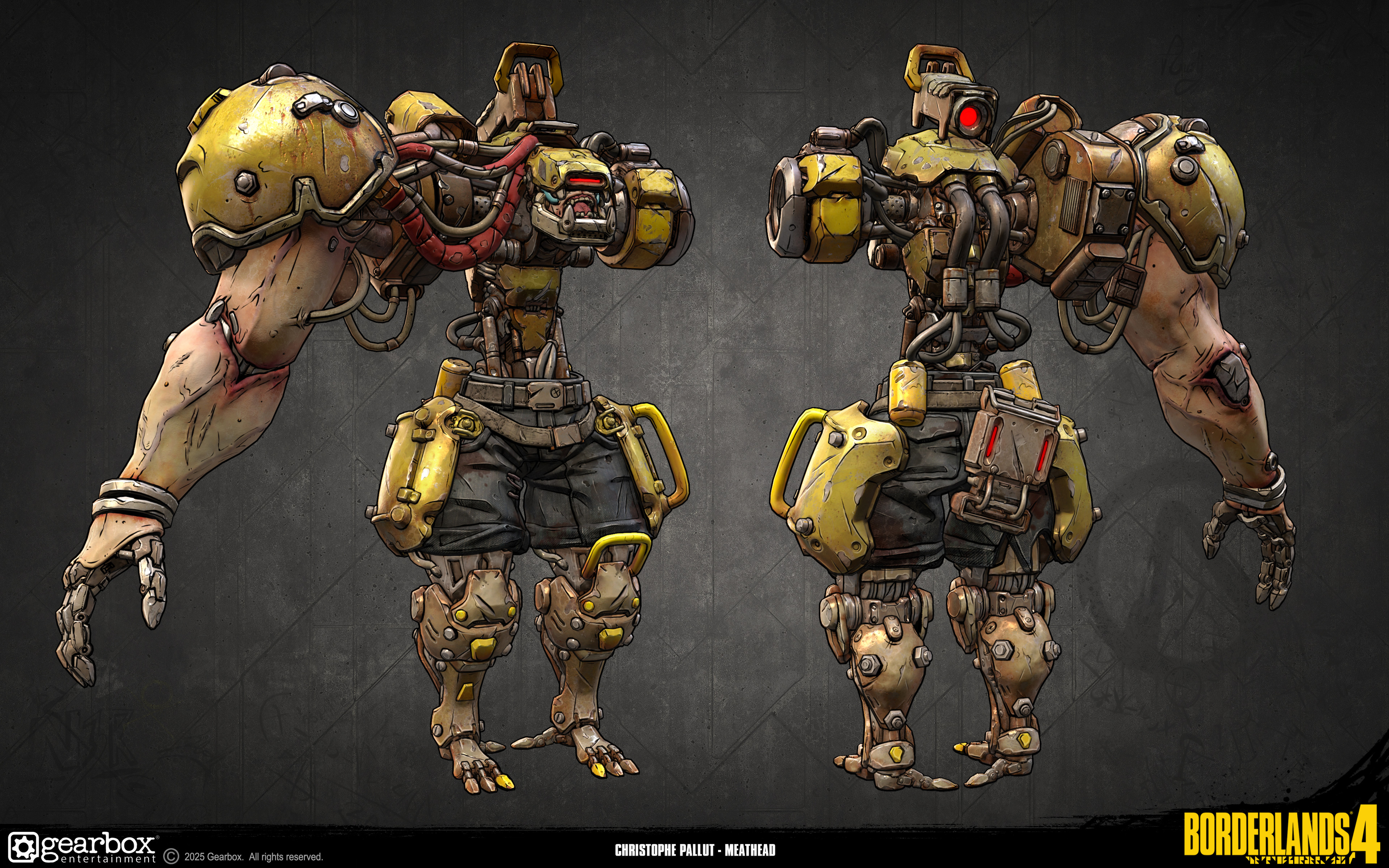 Gearbox Software Borderlands 4 Art Blast - ArtStation Magazine