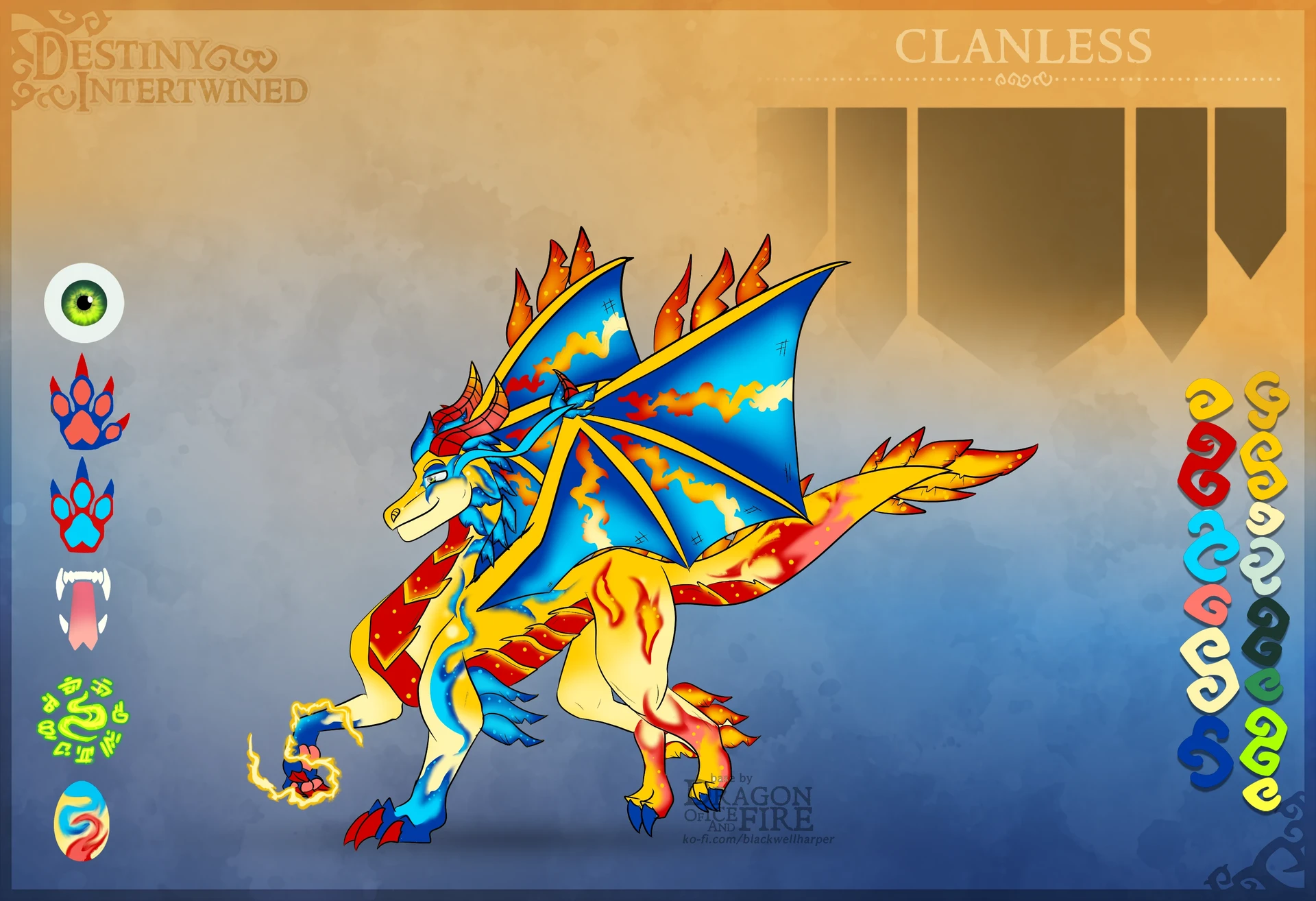 ArtStation - Ignifer 2025 reference sheet