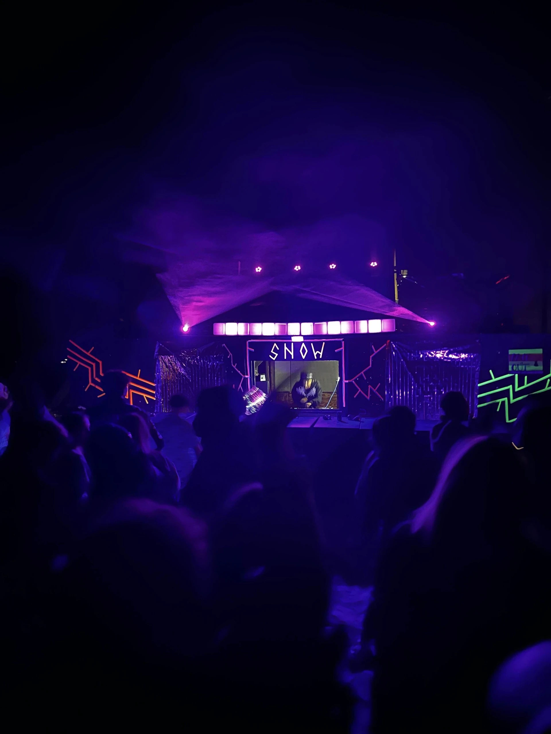 ArtStation - SNOWCHELLA : Desert Rave Festival Production