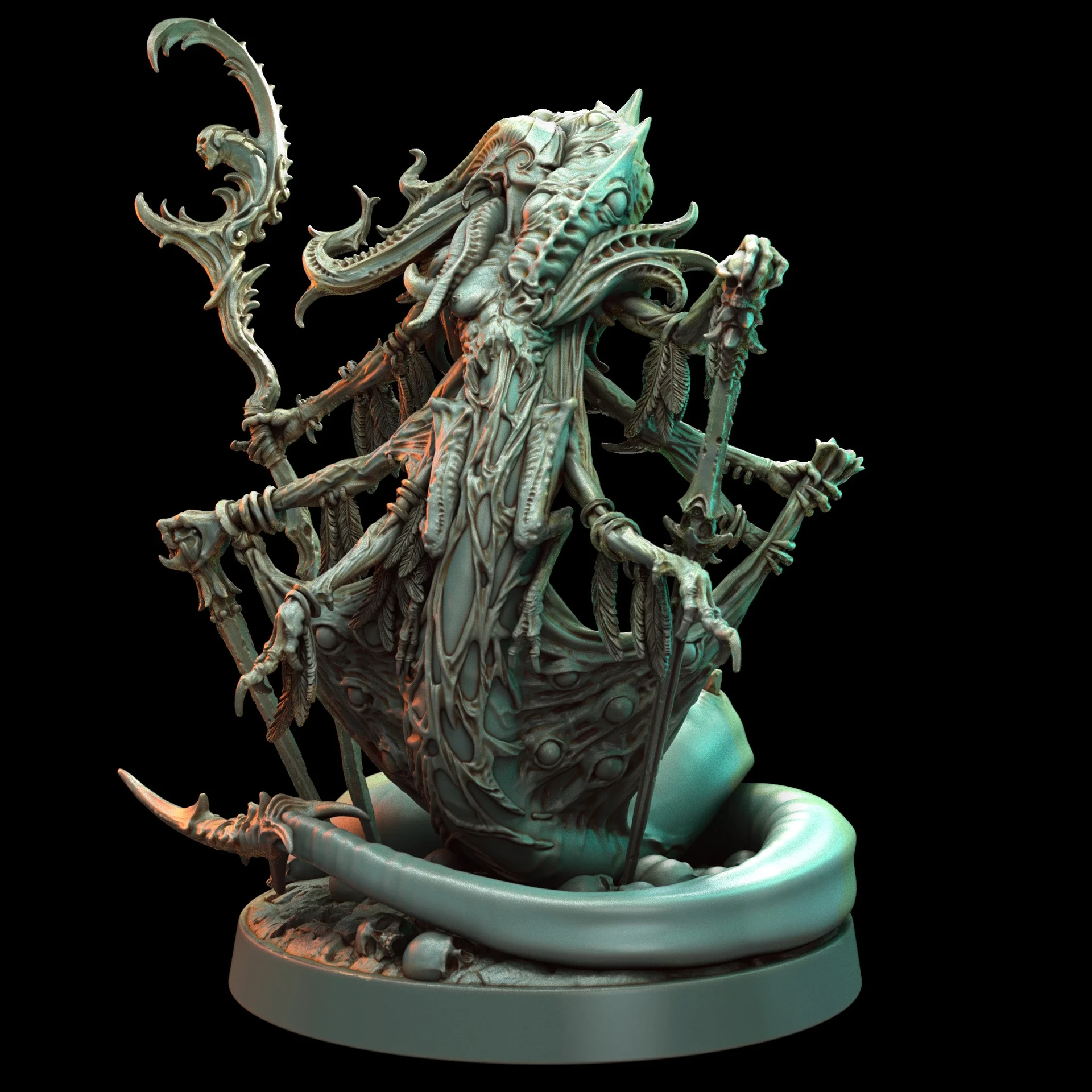 ArtStation - Biomancer of Malifica - Miniature Model