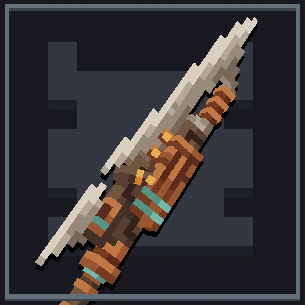 Kaneki Akira - Great Sword from Monster Hunter Wilds - Minecraft Style