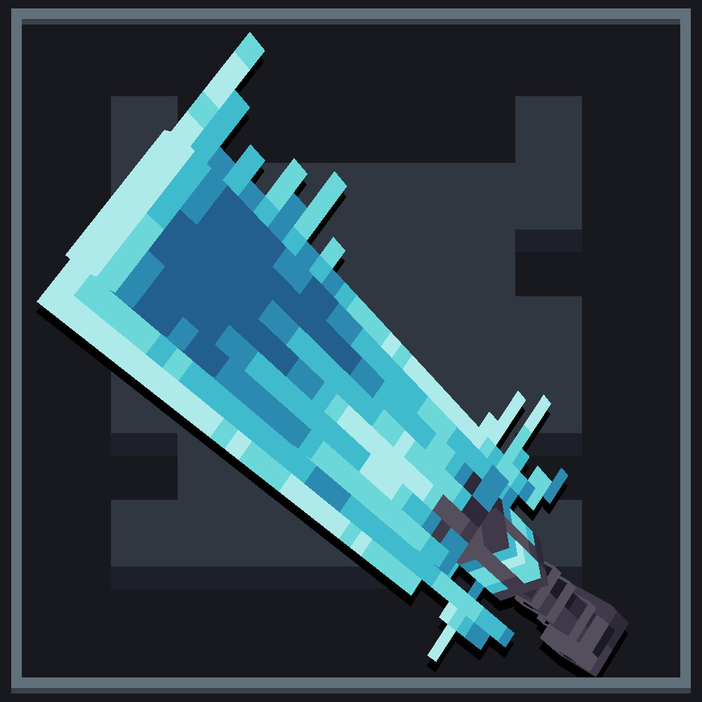 ArtStation - Ice Sword - Minecraft Style