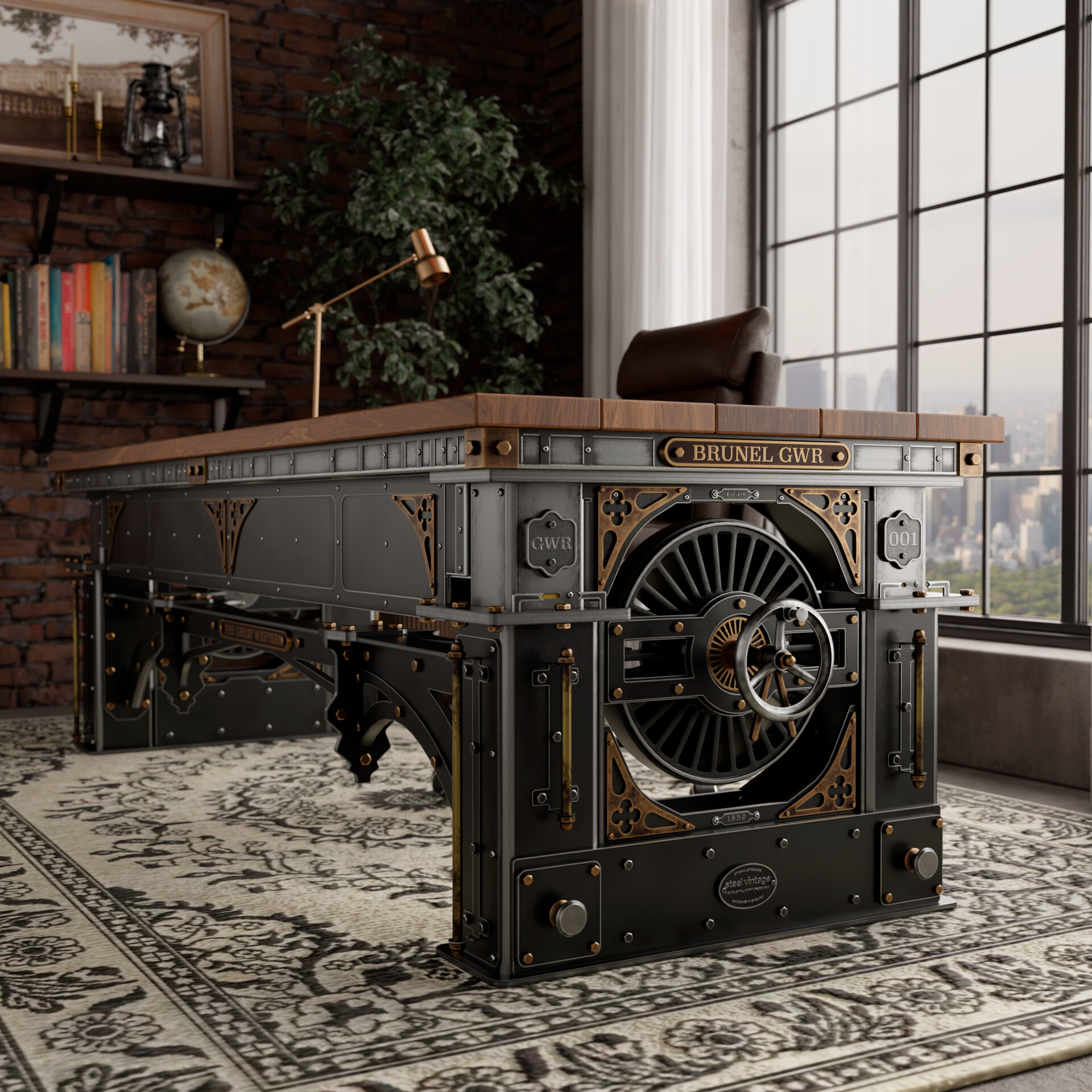 ArtStation - Writing desk Great Western & accessories