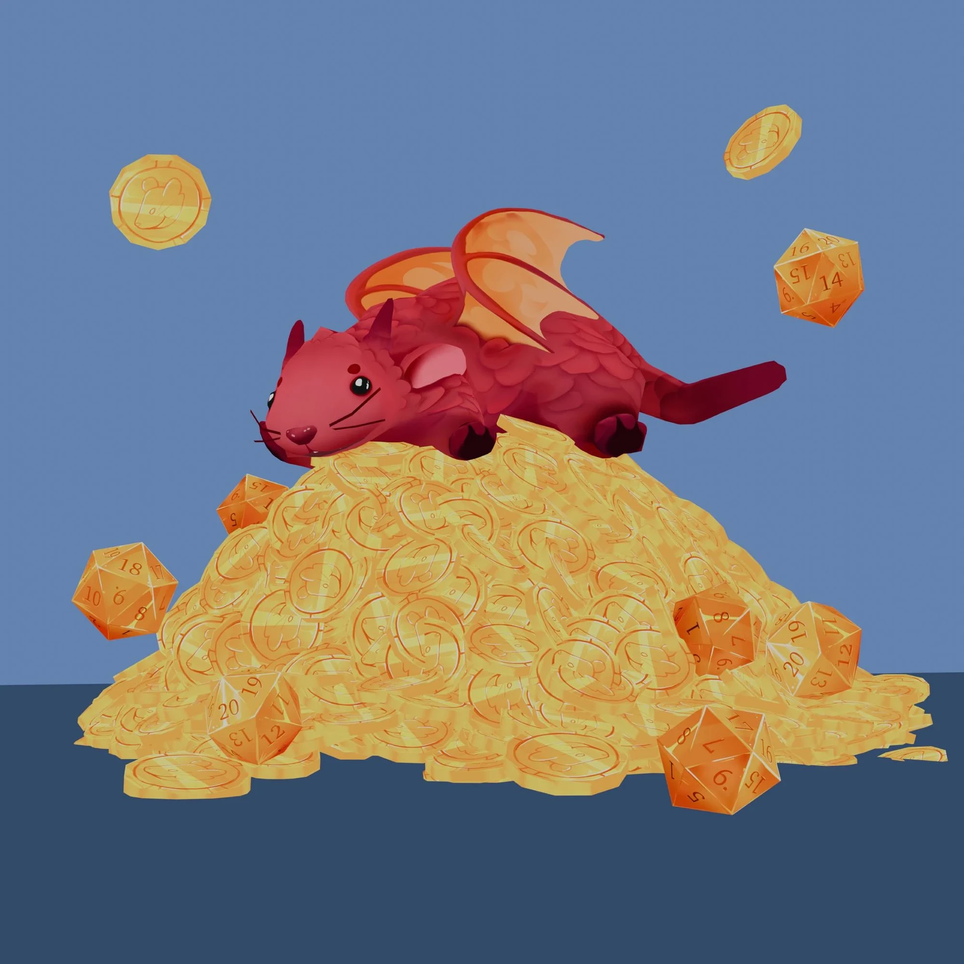 ArtStation - Dragon Rat Commission