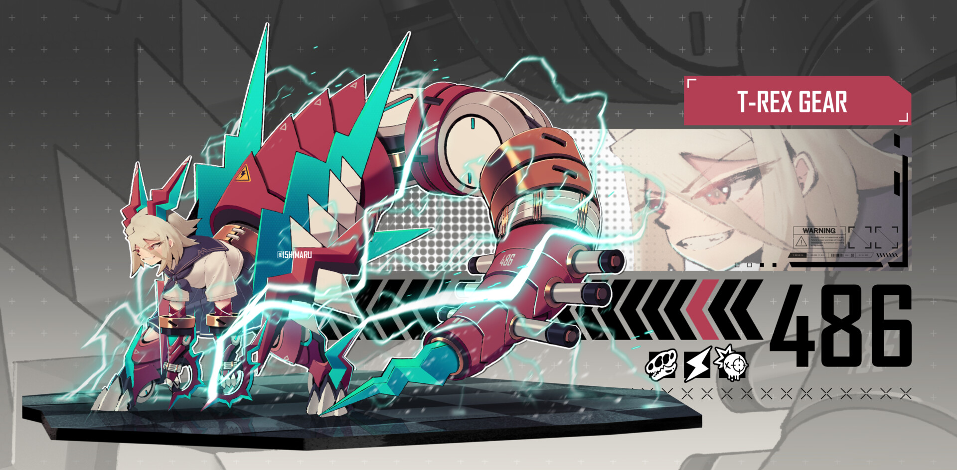 ArtStation - T-rex Gear