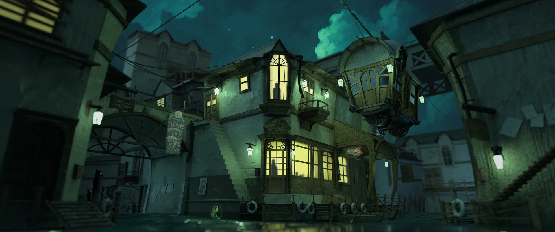 ArtStation - "Cult-Bar Fan Art"